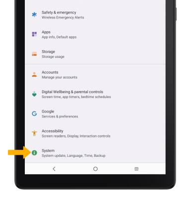 TCL TAB 8 SE (9136R) - Software Version - AT&T