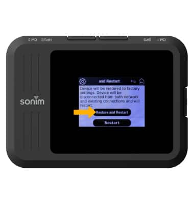 Sonim MegaConnect - Reset Device - AT&T