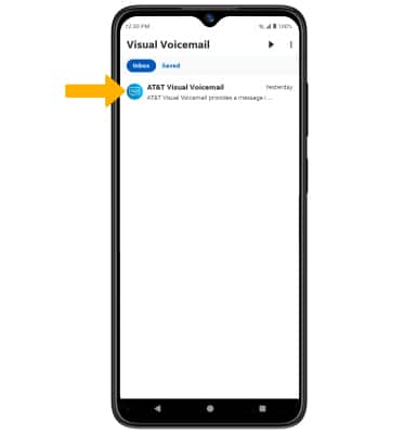 ATT Vista 2 (U572AA) - Access Voicemail - AT&T