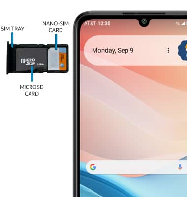 ATT Verge (SL219A) - Insert or Remove SIM & Memory Card - AT&T