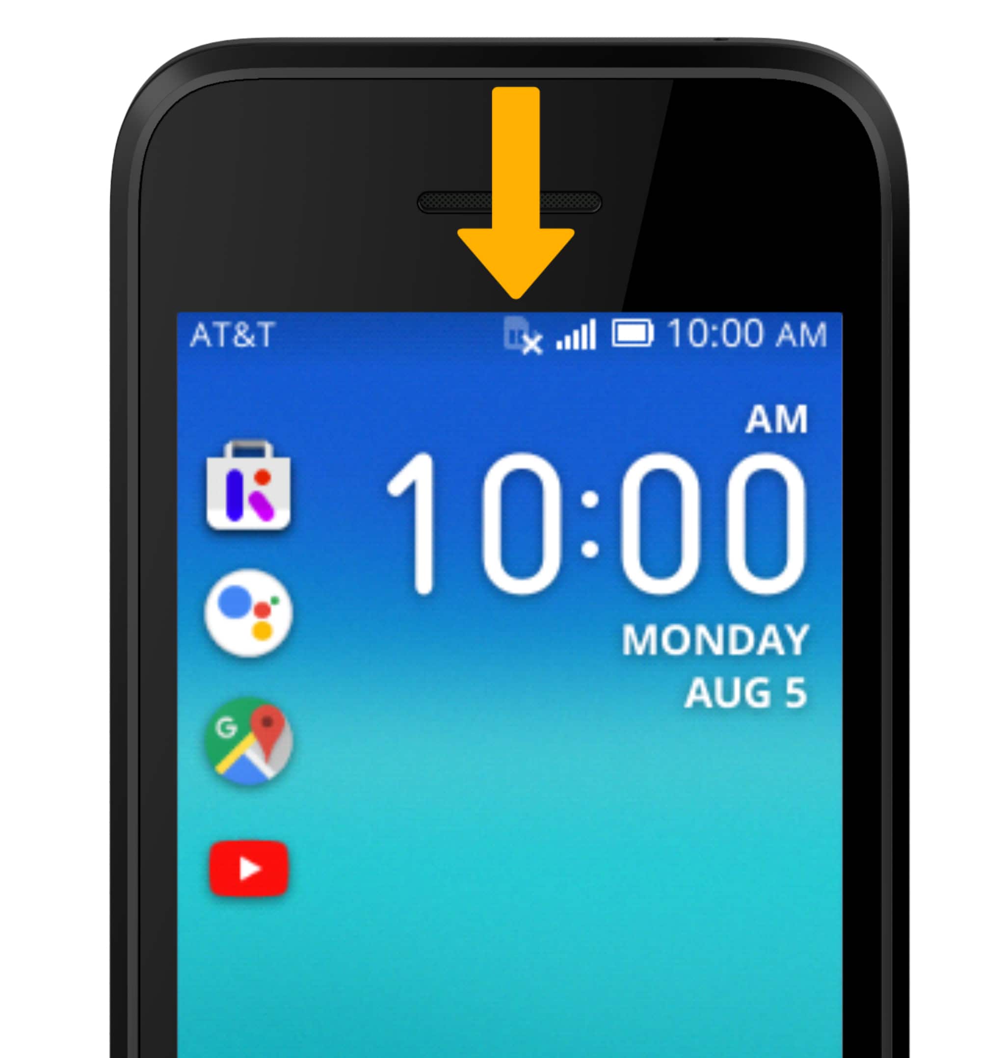 ATT Cingular Flip 3 (Q28A) - Ensamblaje del teléfono - AT&T