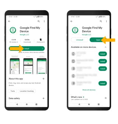 ATT Verge (SL219A) - Find My Device - AT&T