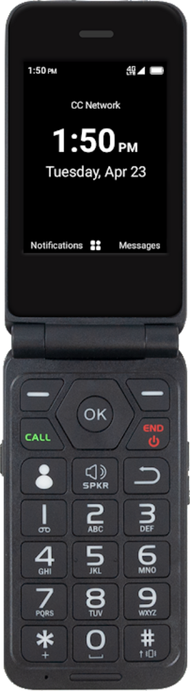 Consumer Cellular IRIS Easy Flip User Guide & Manual